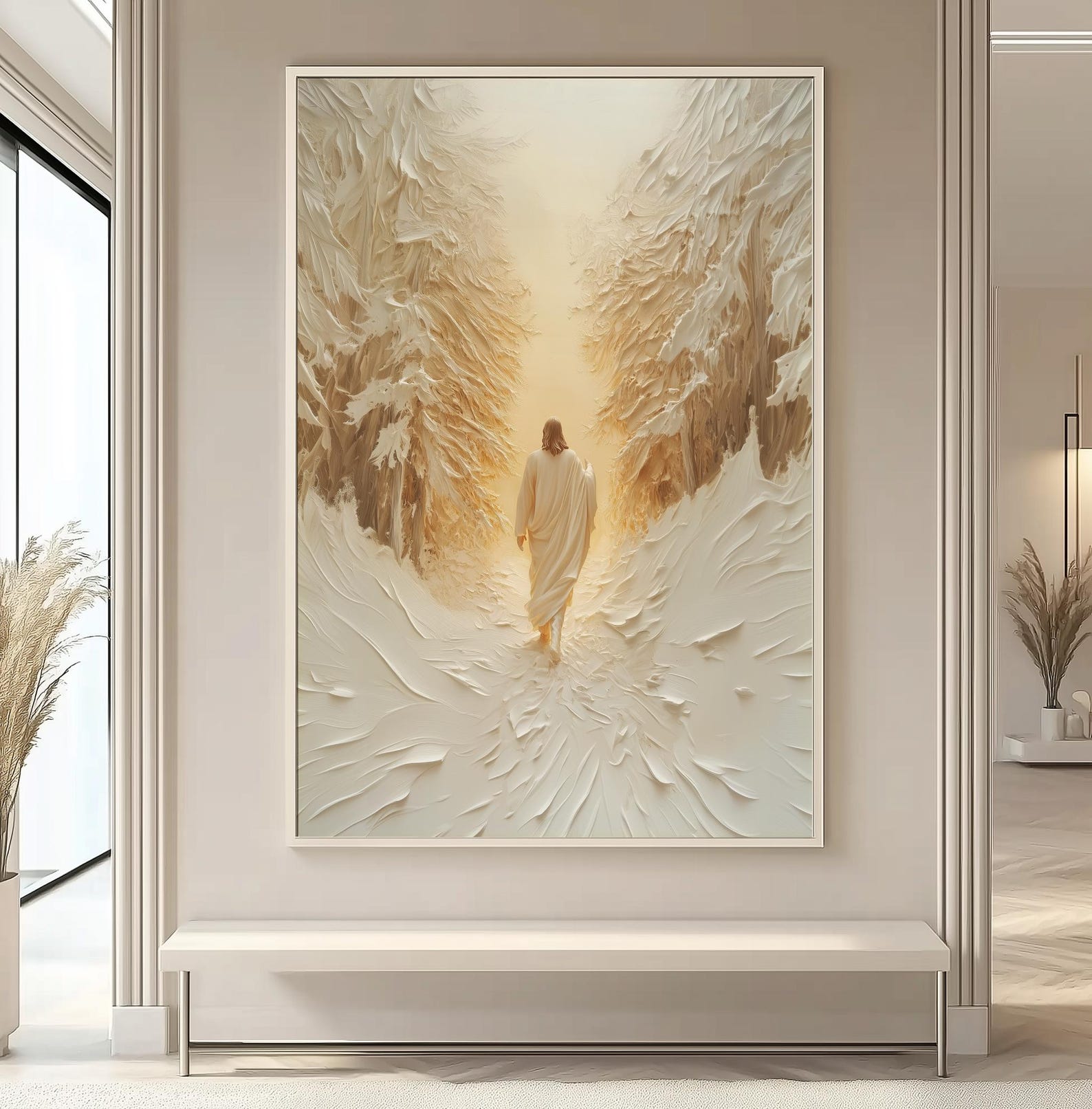 Path of Grace, Jesus Wall Art DIGITAL DOWNLOAD, Jesus Christ Painting ...