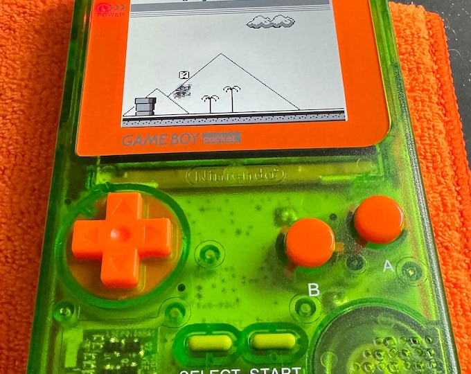 Custom Gameboy Pocket With IPS and Upgrades - Etsy