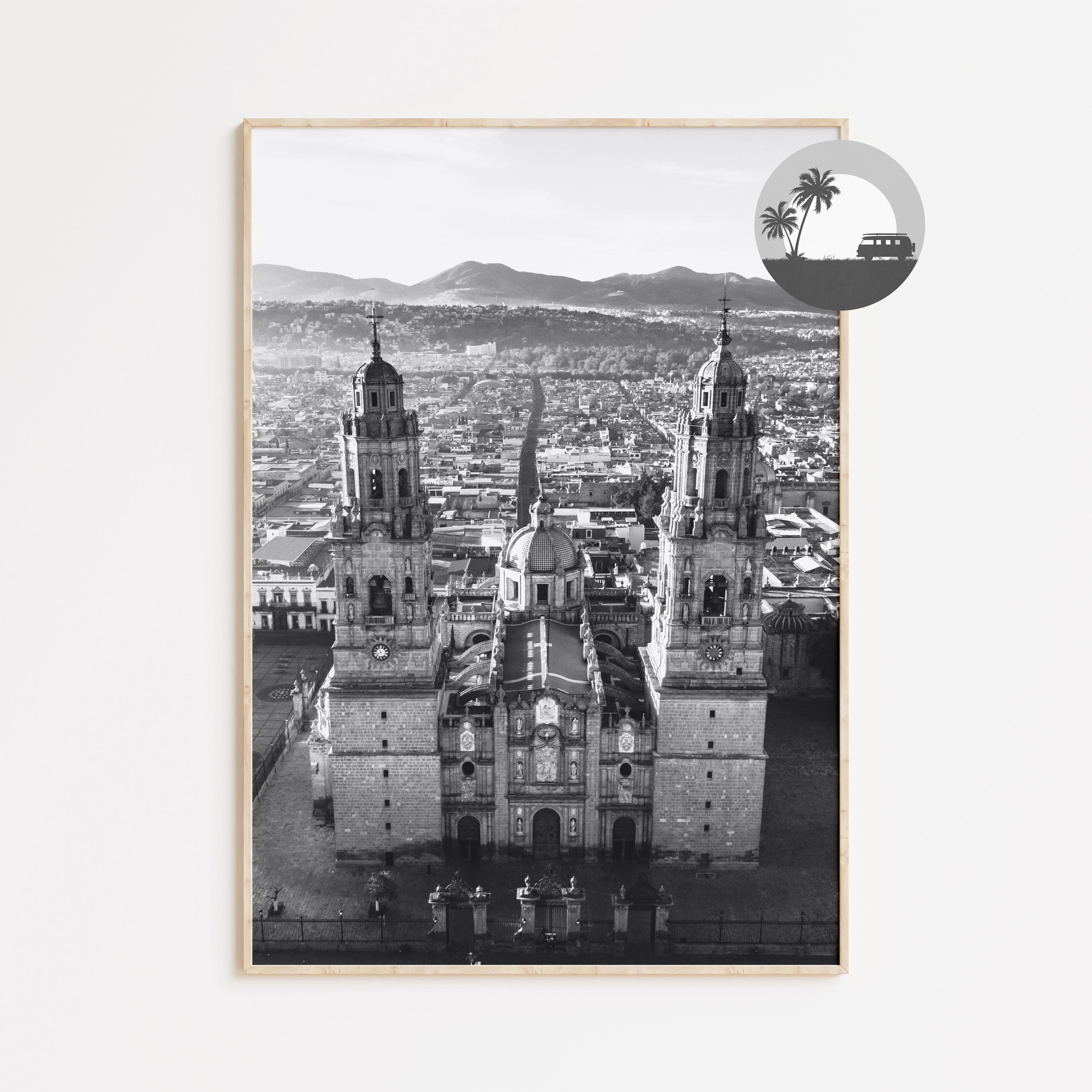 Morelia Michoacan Mexico Prints Set of 6 | Black and White Photos ...