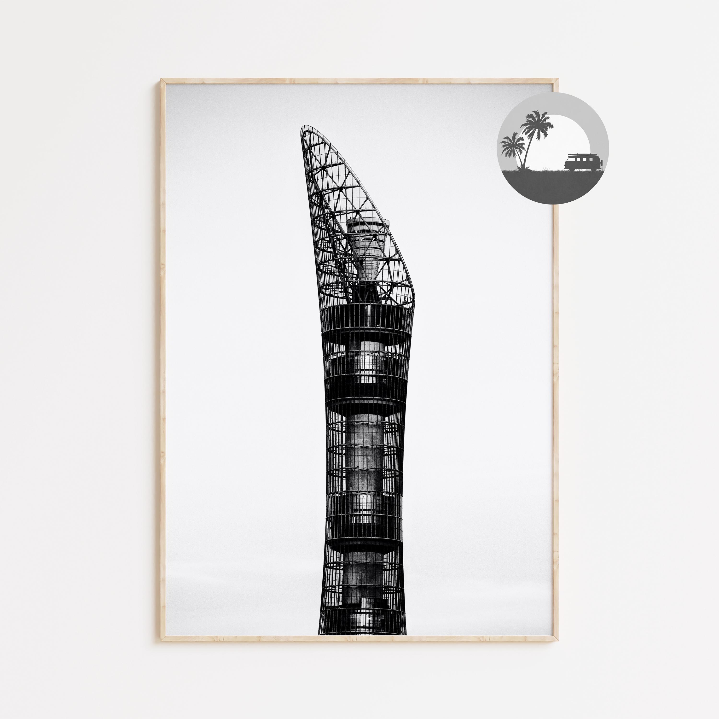 Qatar Prints Set of 6 | Black and White Photos Posters | Travel ...