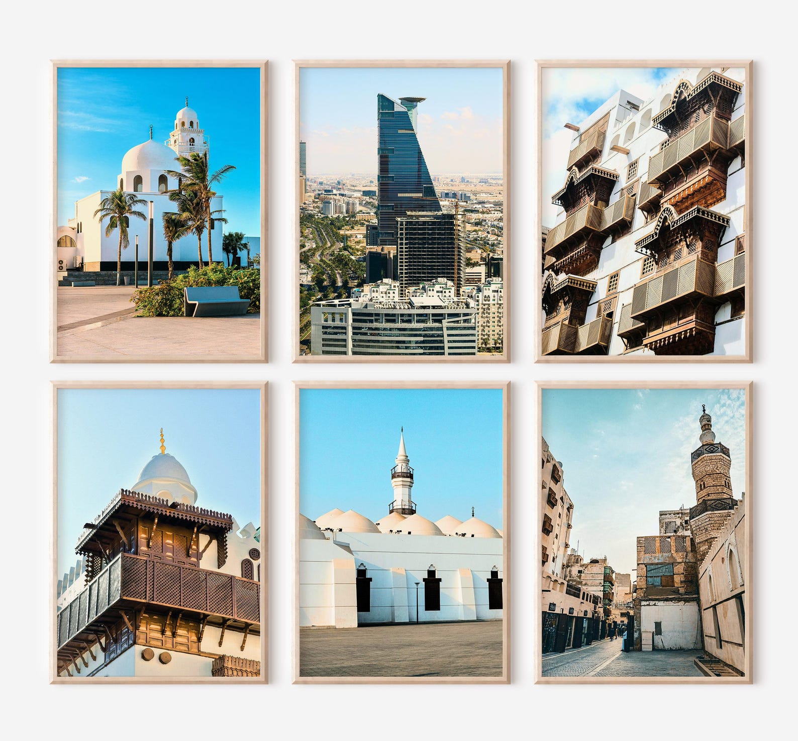 Jeddah Saudi Arabia Prints Set of 6 | Colour Photos Posters | Travel ...