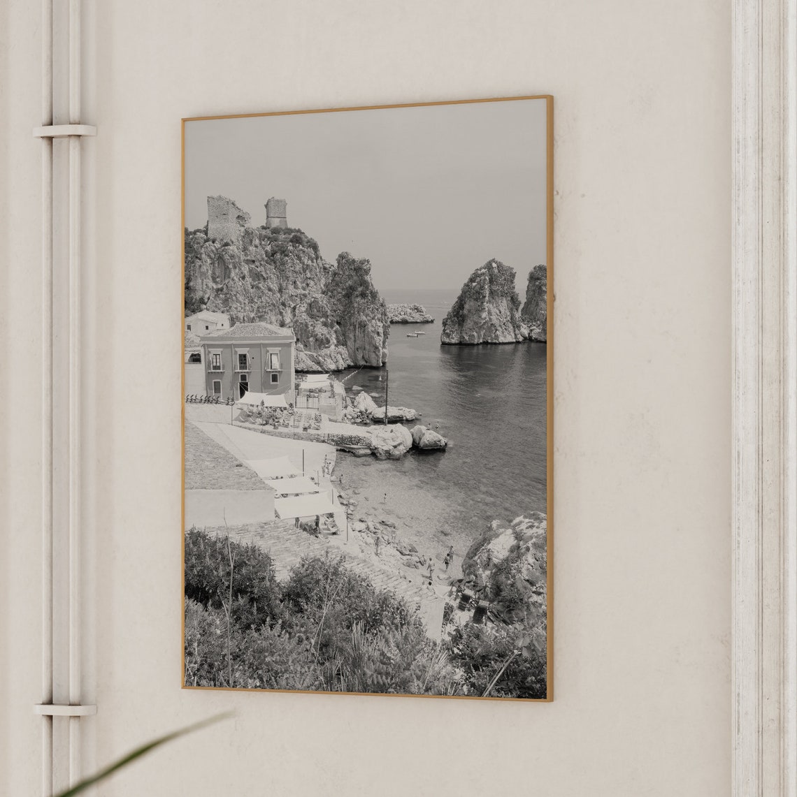 Italy Prints Set of 6 Black and White Photos Posters Travel Photography ...