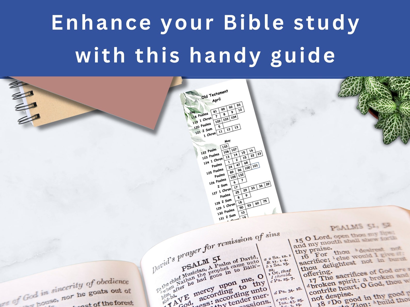 Bible Books Printable Tracker Bookmark for Daily Reading From Genesis ...
