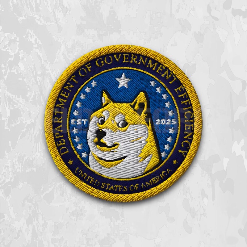 Doge Patch - Etsy