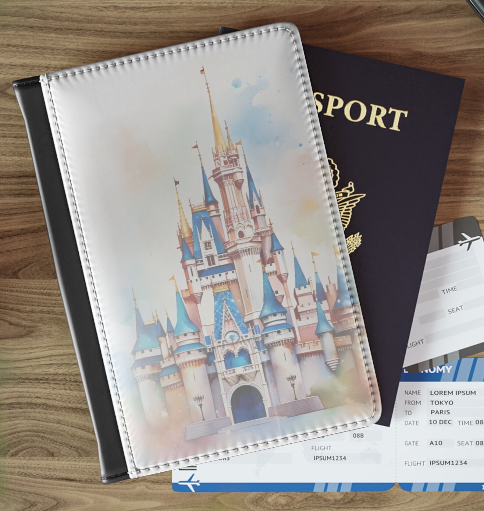 Disney Travel Organizer, Disney Passport Holder, Disney Organizer - Etsy