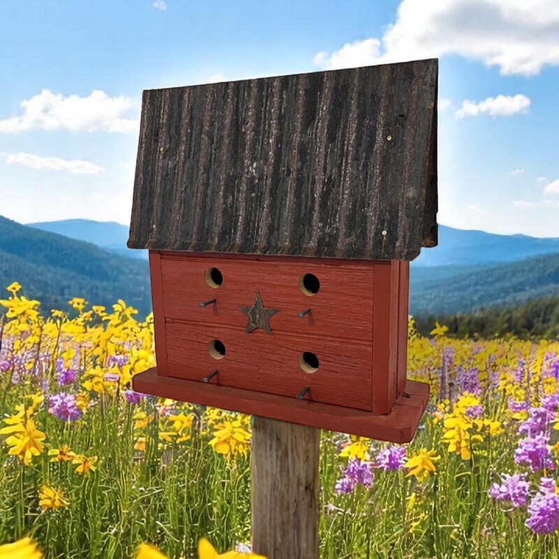 Primitive Birdhouse - Etsy