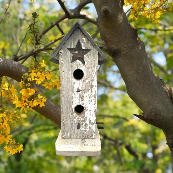 Primitive Birdhouse - Etsy