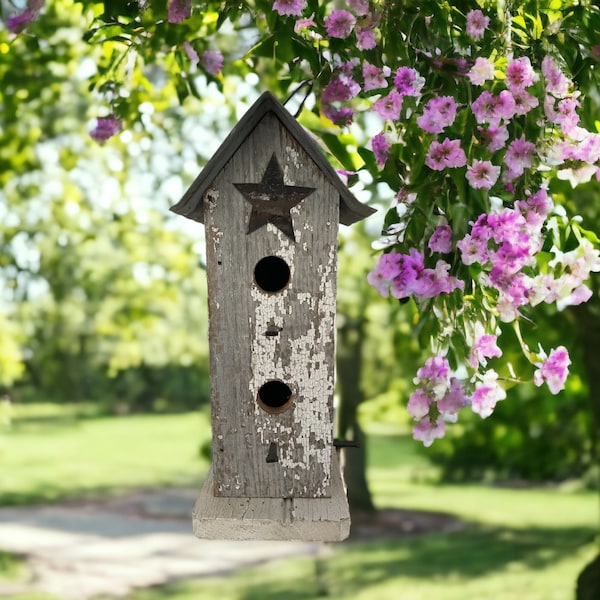 Primitive Birdhouse - Etsy