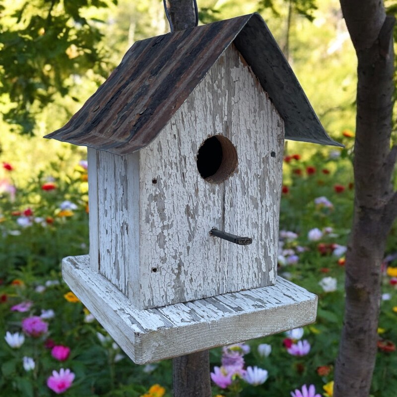 Rustic Birdhouse - Etsy
