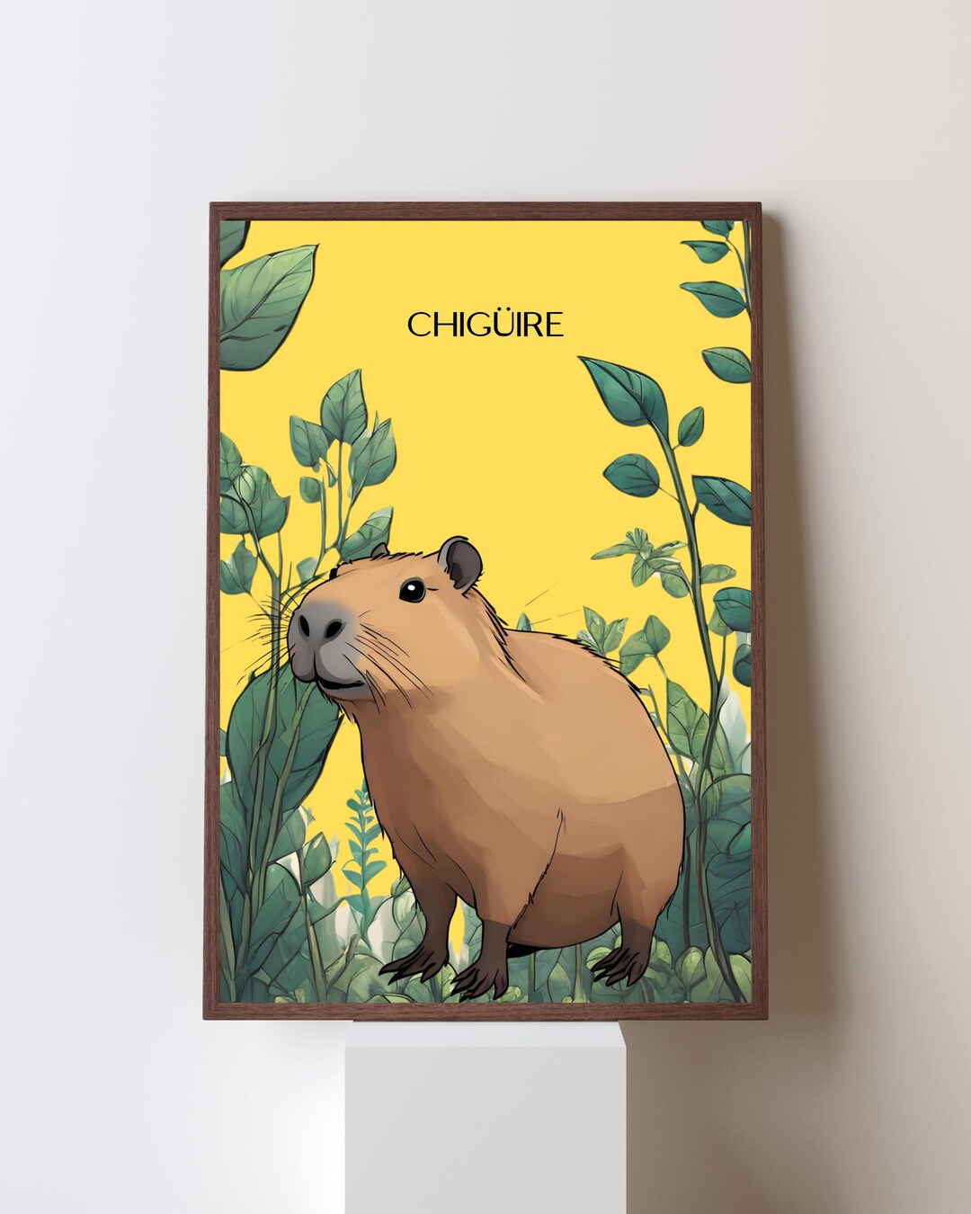 Chigüire, Venezuela Wall Art - Printable Poster for Home Decor ...