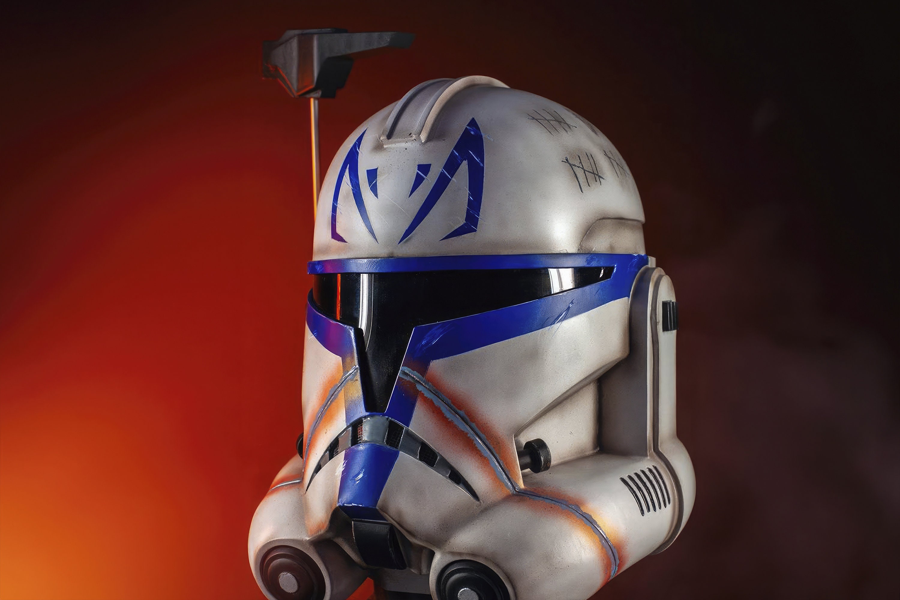 Captain Rex Phase 2 Helmet Star Wars Helmet Cosplay Costume Star Wars ...