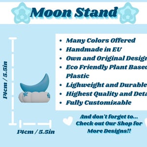 Moon Controller Stand | Available in Multiple Colors | Aesthetic Desk ...