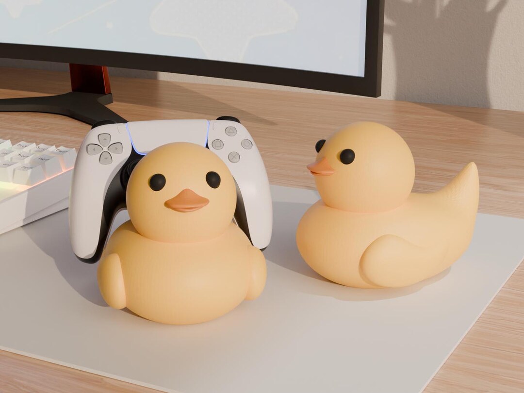 Duck Controller Stand Aesthetic Desk Decor Ps5 Controller Holder ...
