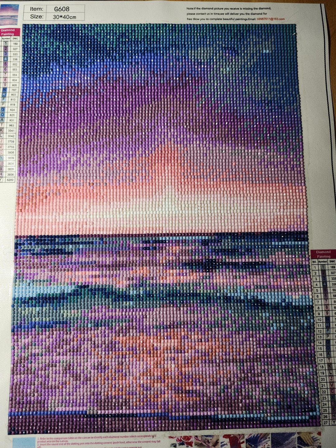 Beautiful Beach Sunset Diamond Artwork - Etsy