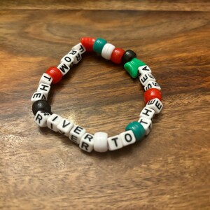Free Palestine Awareness Kandi Bracelets - Etsy
