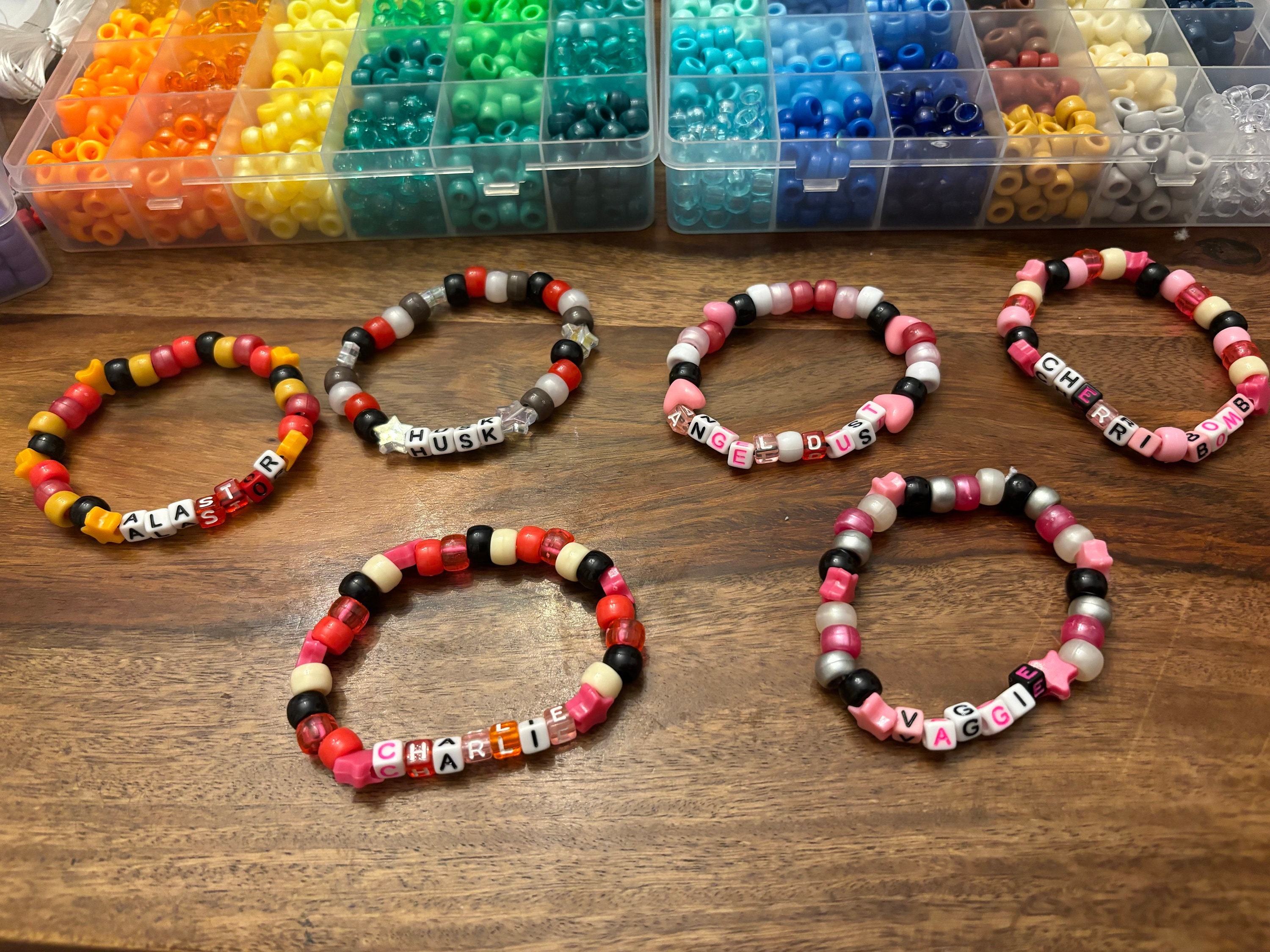 Hazbin Hotel Bracelet Kandi - Etsy Canada