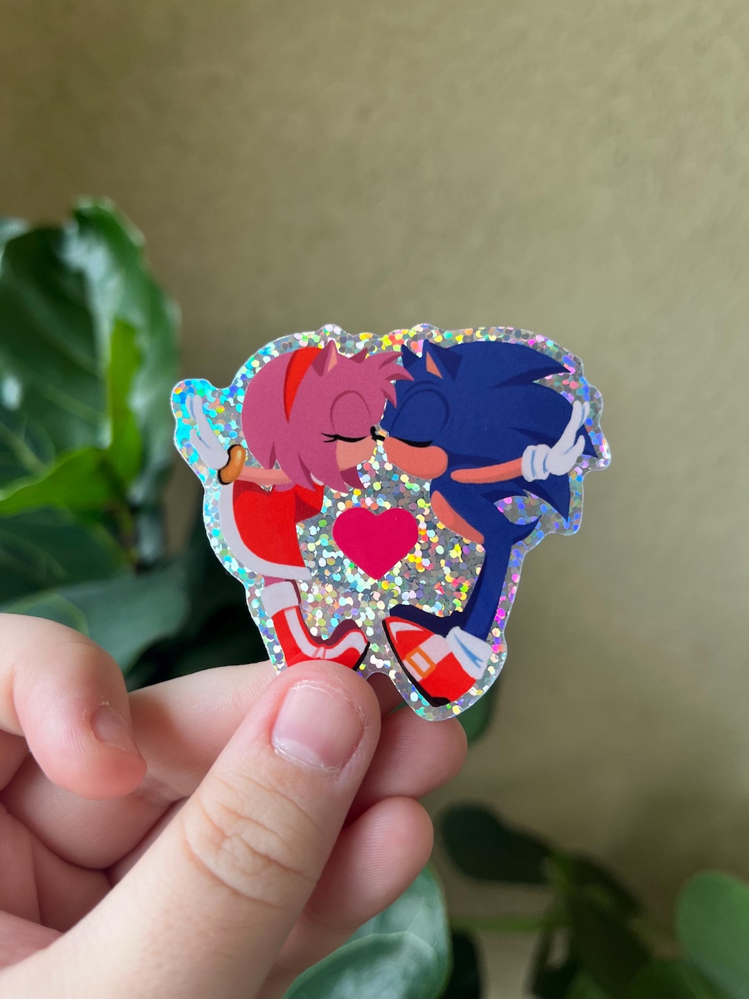 Sonamy Glitter Sticker - Etsy