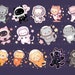 Celestial Space Cats Clipart Bundle, Cute Animal PNG Graphics, Cosmic ...