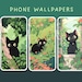 Black Cats Wallpaper Lofi Matcha Wallpaper Plants Anime Wallpaper ...