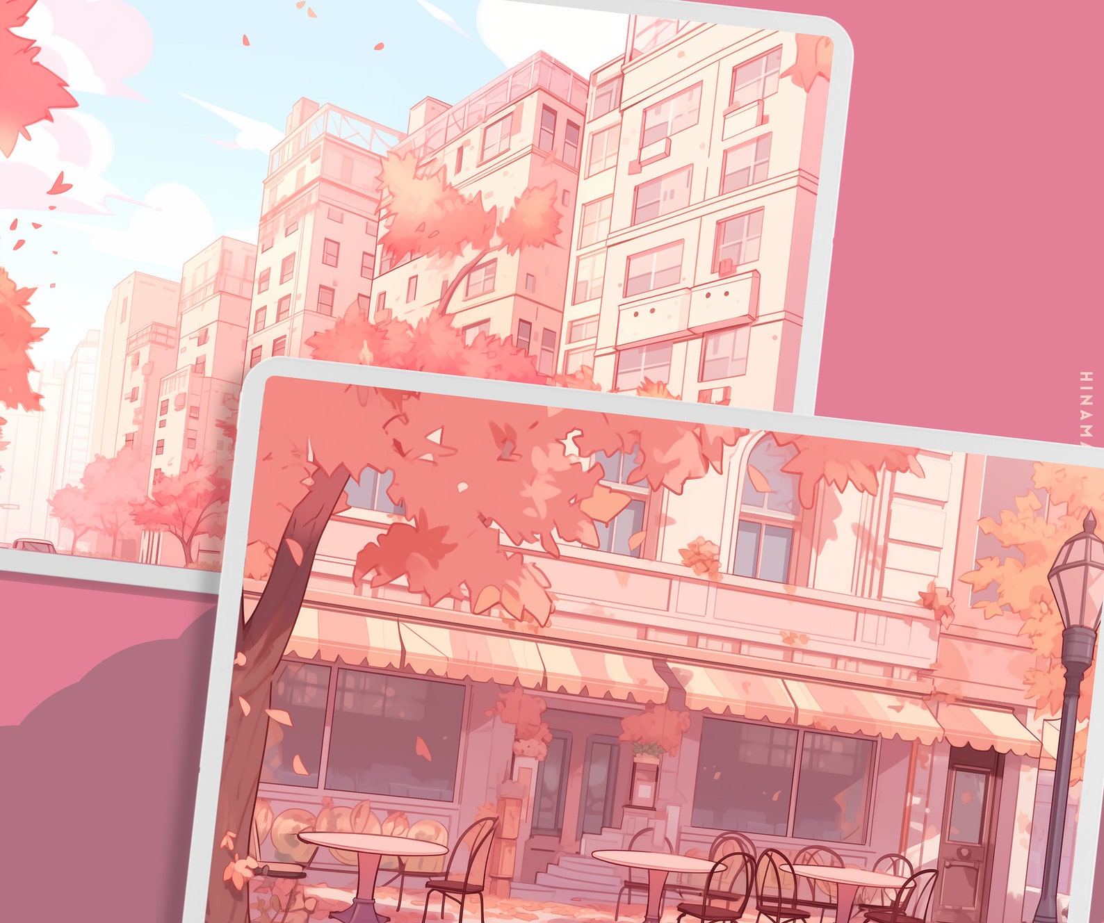 Autumn City Wallpapers Cute Desktop Wallpaper Aesthetic Fall Wallpaper ...