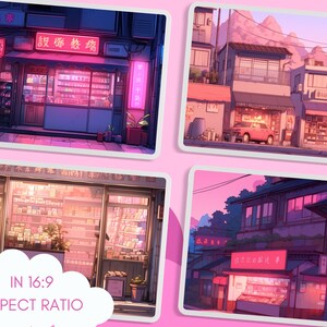Japanese Pink Night Wallpaper Lofi Wallpaper Cute Anime Tokyo City ...