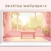 Pink Cottagecore Spring Wallpaper Cozy Kawaii Cute Desktop Wallpaper ...