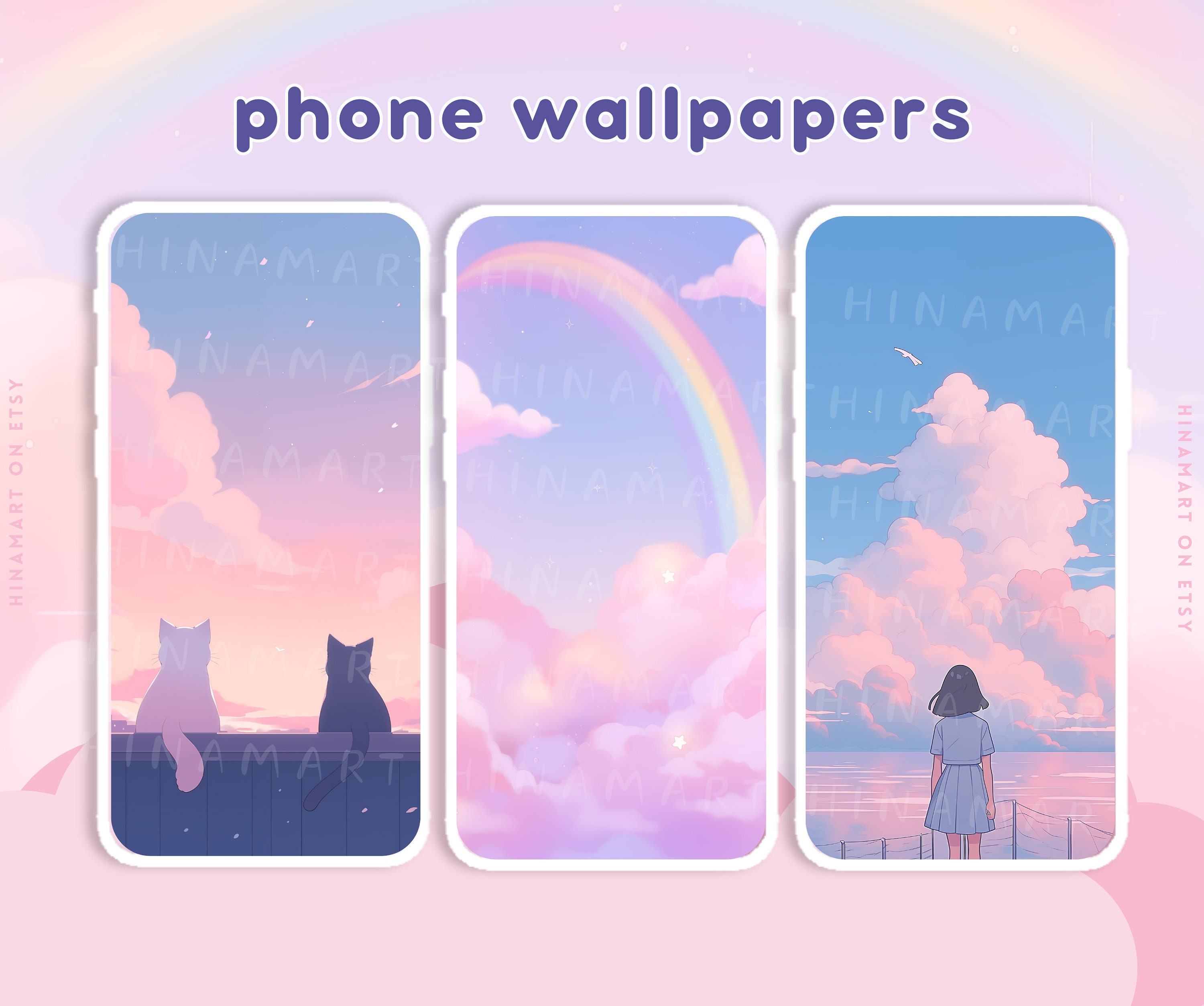 Aesthetic Dreamy Wallpaper Pastel Meadow Wallpaper Lofi Anime Wallpaper ...