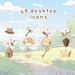Fantasy Adventure Desktop Icons Set Aesthetic Desktop Organizer Icon ...