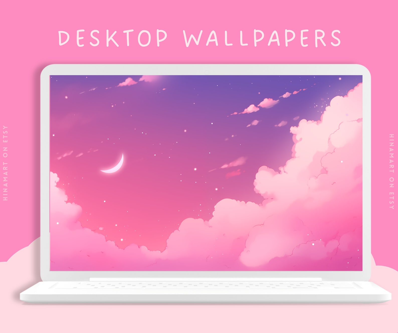 Pink Sky Wallpaper Cute Wallpaper Lofi Wallpapers Anime Aesthetic ...