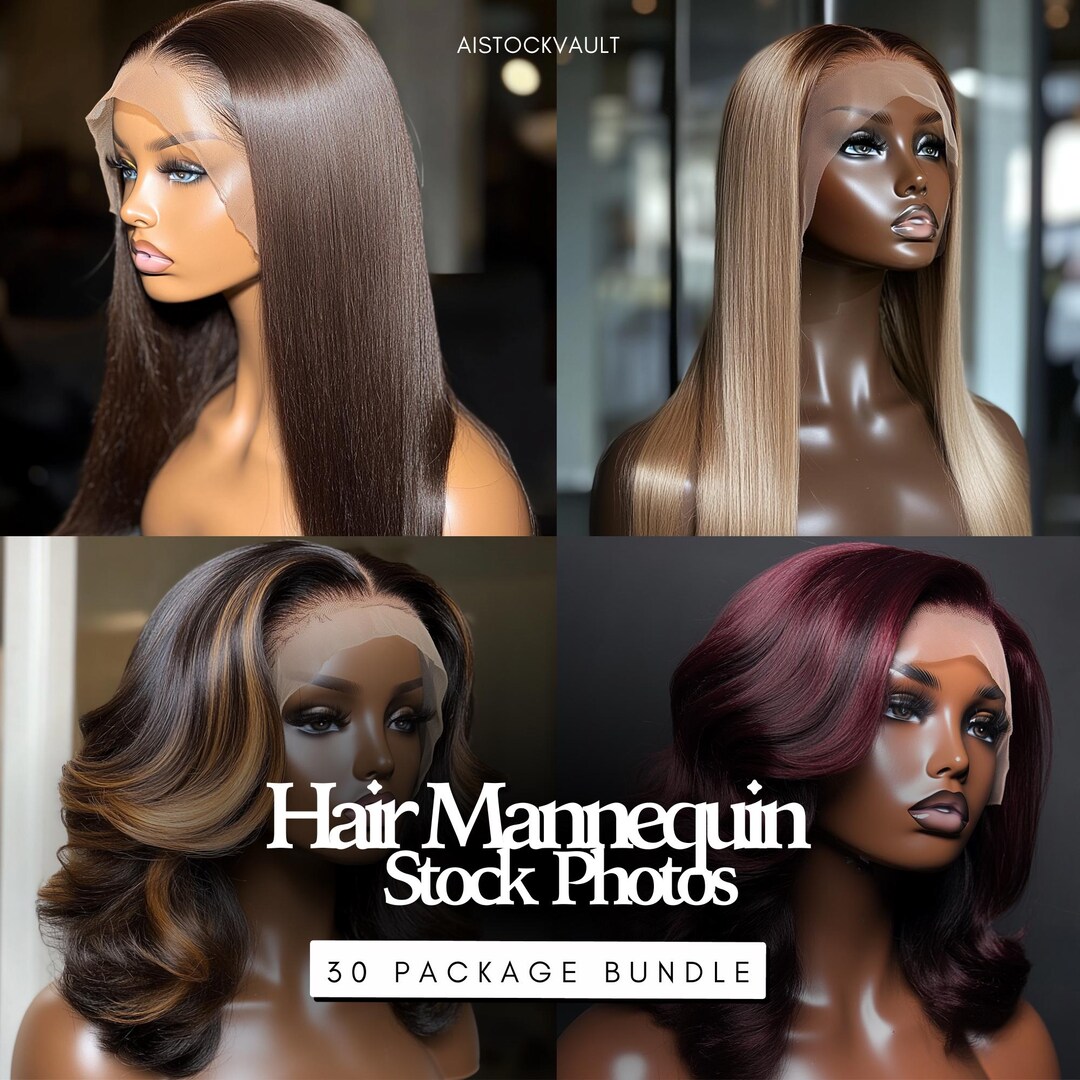 Lace Front Mannequin Ai Stock Photos | Ultimate HD Lace Wig | Wig ...