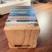 Tape Crates Handmade Wooden CD Crate Holds 18 Compact Discs - Etsy