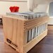 Tape Crates Handmade Wooden CD Crate Holds 18 Compact Discs - Etsy