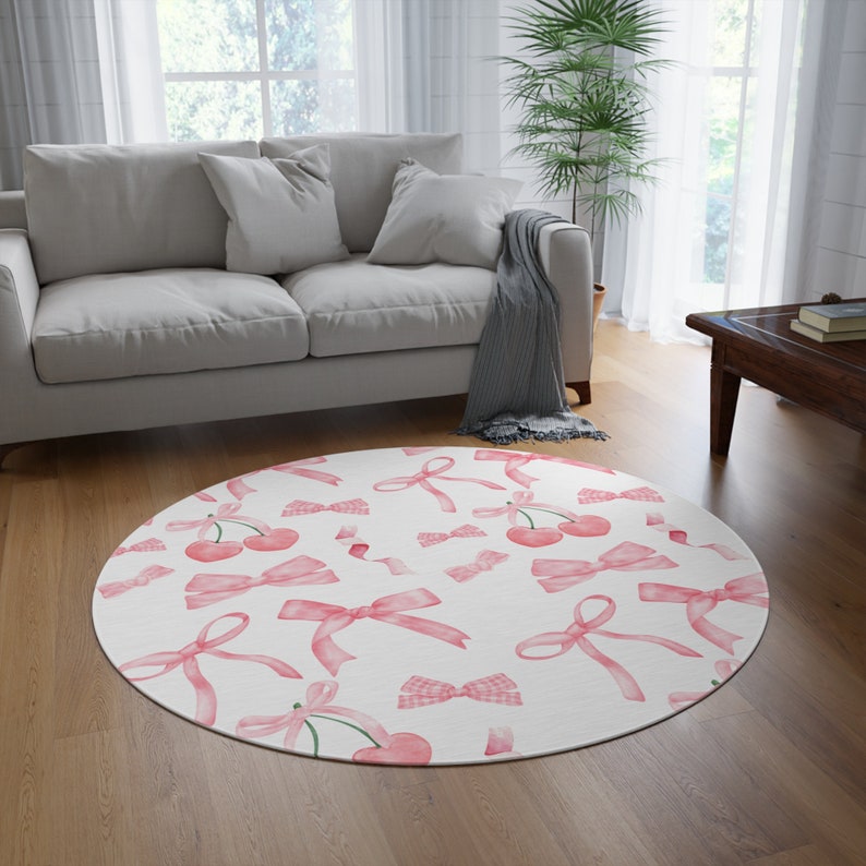 Coquette Room Decor, Coquette Area Rug, Coquette Rug, Pink Rug, Girly ...
