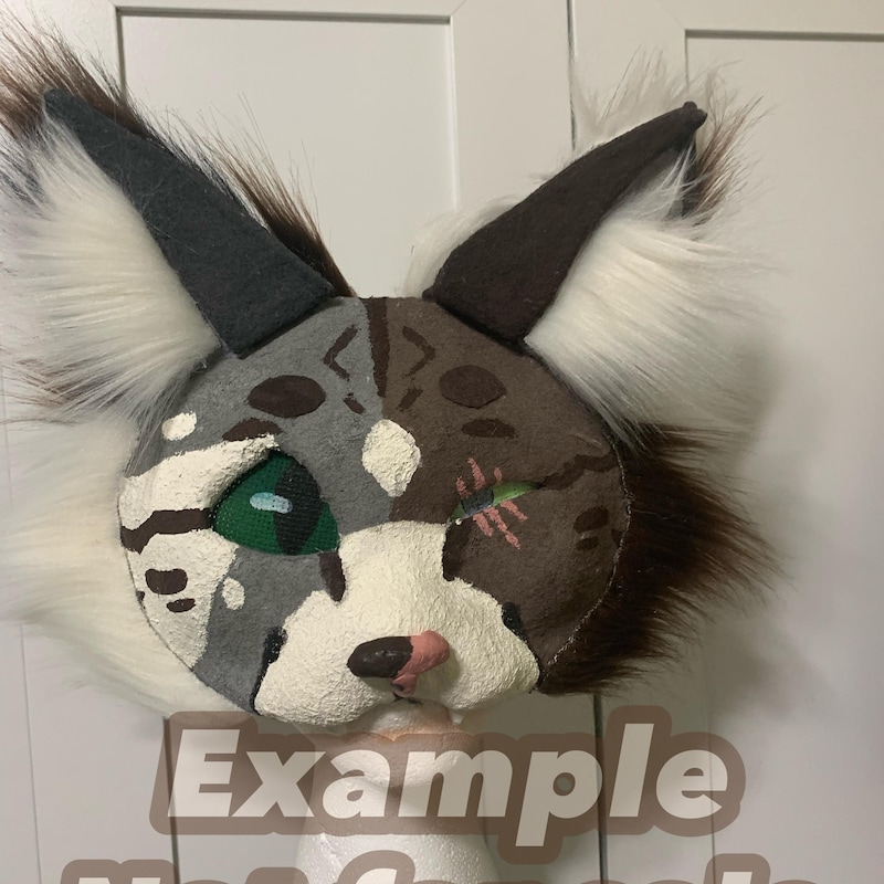 Therian Raccoon Mask - Etsy