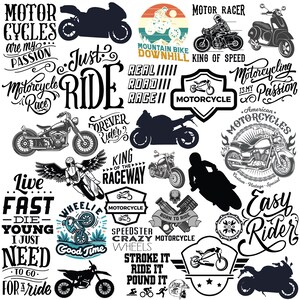 Motorcycle Svg | Motor Bike Svg | Biker Svg | Chopper Svg | Motorcycle ...