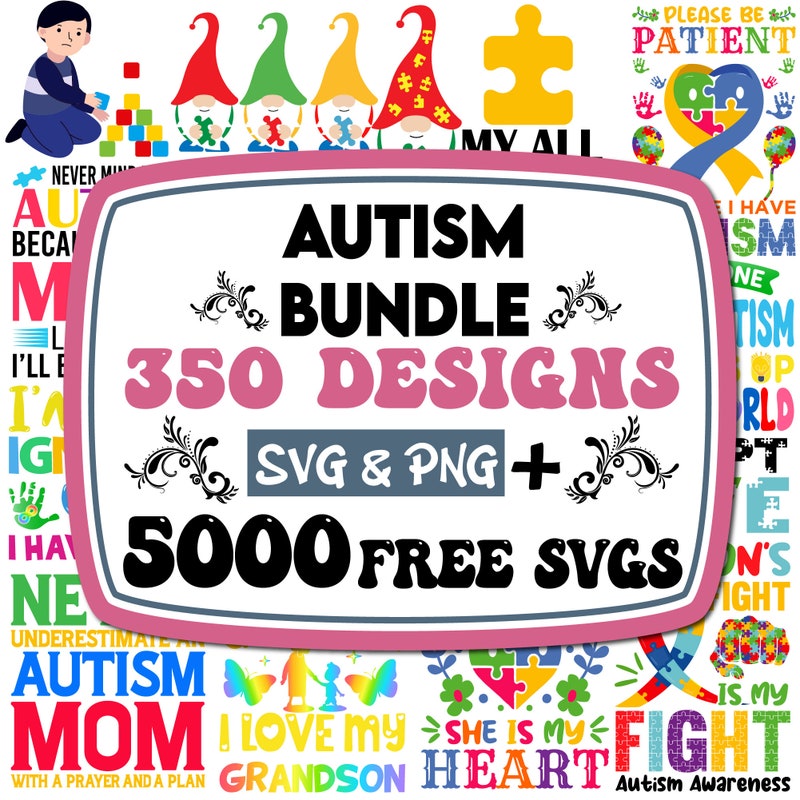 Autism Svg - Etsy