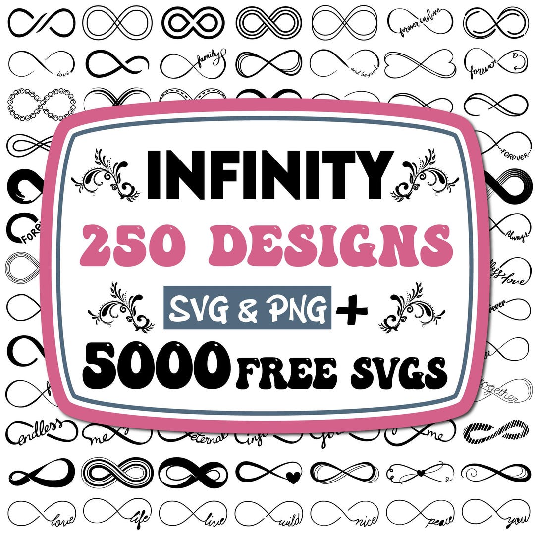 Infinity Svg | Infinity Love Svg Bundle | Forever Infinity Svg ...