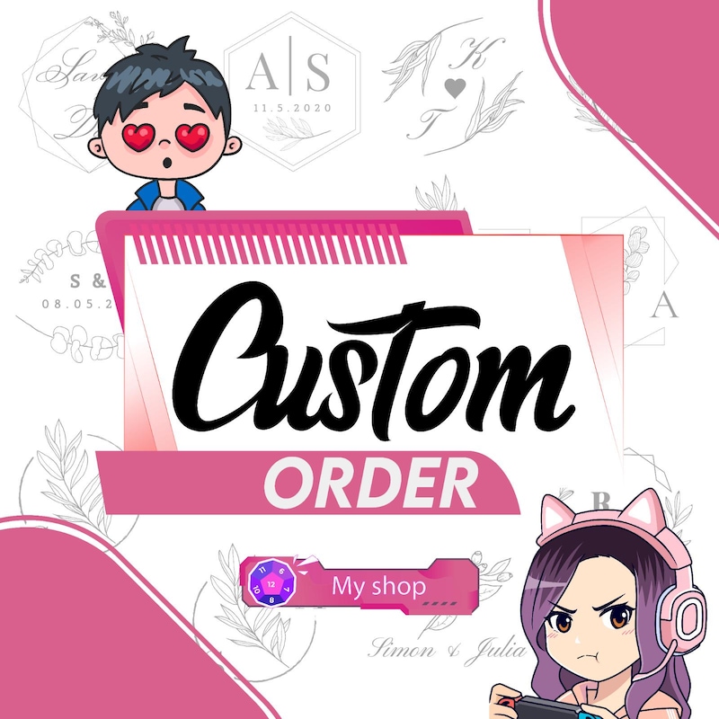 Custom Hair Work Art - Etsy