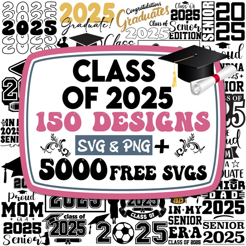 Class of 2025 Clip Art - Etsy