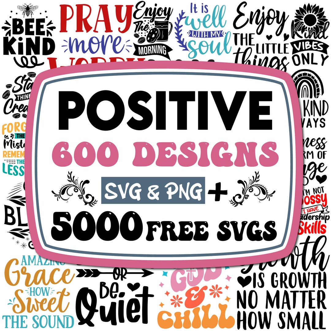Positive Svg | Mental Health Svg | Self Love Svg | Motivational Svg ...