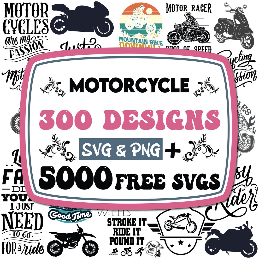 Motorcycle Svg | Motor Bike Svg | Biker Svg | Chopper Svg | Motorcycle ...
