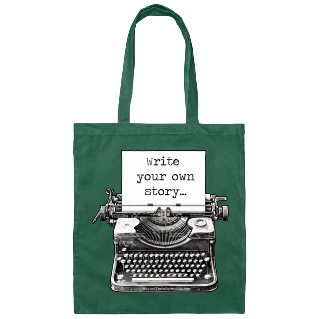 Write Your Own Story-be007 Canvas Tote Bag - Etsy