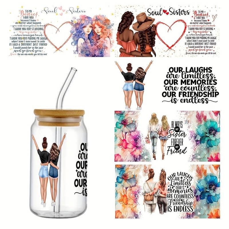 Custom UV DTF Transfer for Cup Wrap and Laptop Stickers - Ready for ...