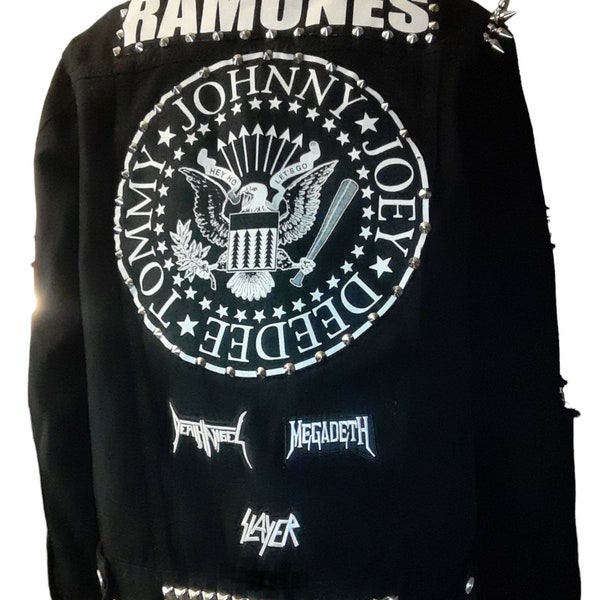 Punk Rock Jacket - Etsy