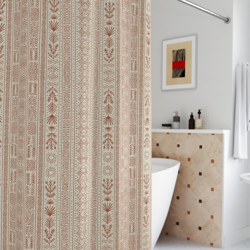 Clay Sheer Curtains - Etsy