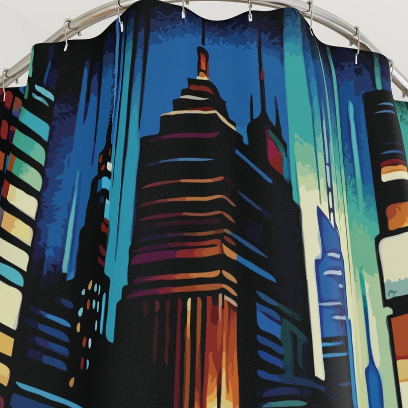 City Lights Curtains - Etsy
