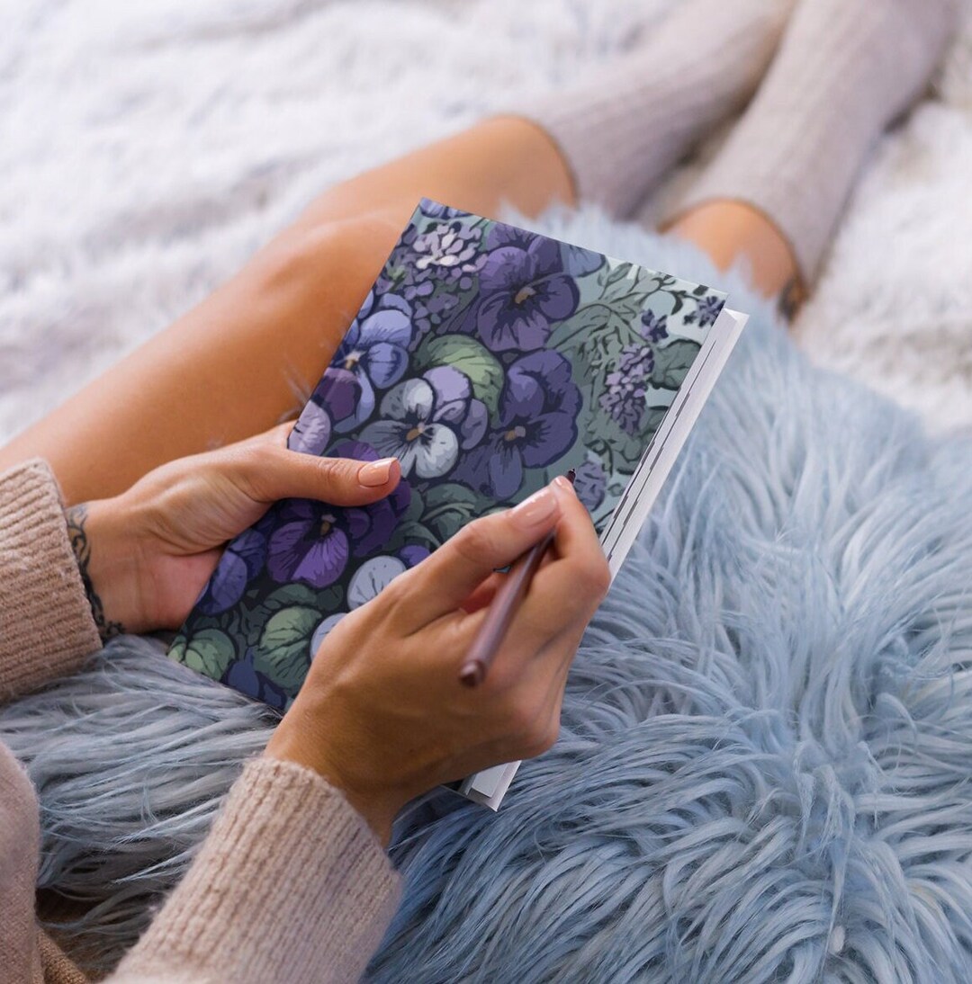 Violet Journal. February Birth Flower. Choose This Journal for the ...