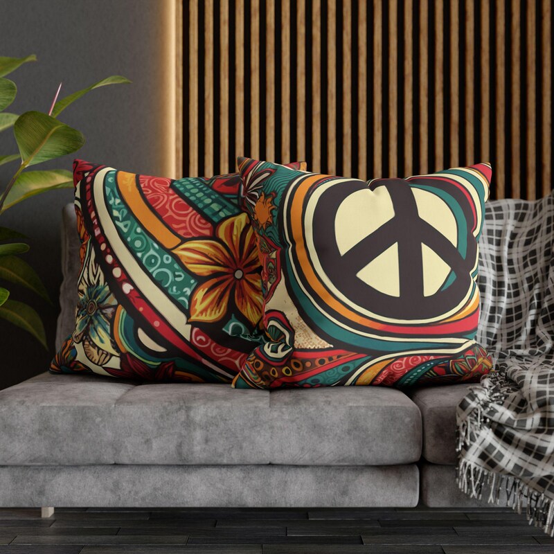 Hippie Pillow - Etsy