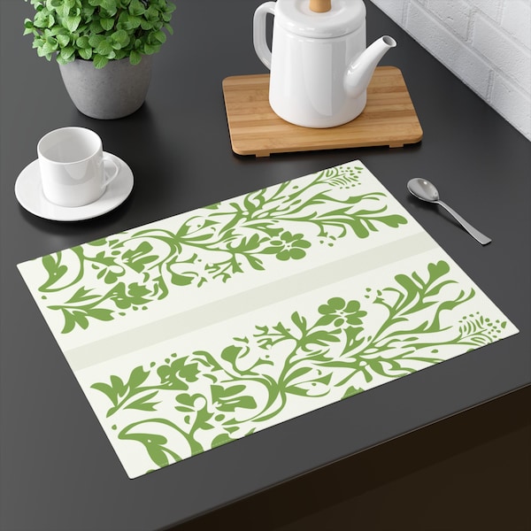 Lime Green Placemats - Etsy