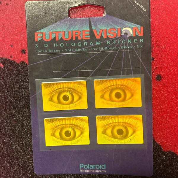 Hologram Sticker - Etsy